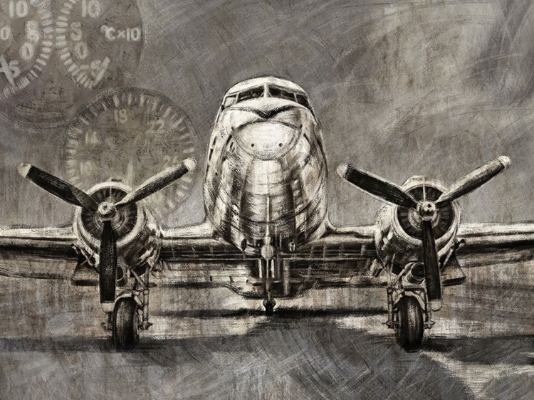 Somerset House - Images. VINTAGE JET PLANE