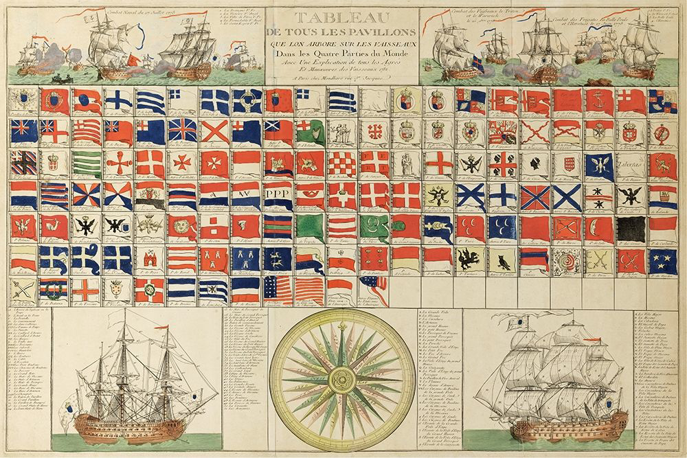 Somerset House - Images. SEA FLAGS OF ALL NATIONS