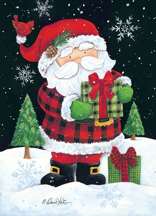 Somerset House - Images. PLAID SANTA CLAUS