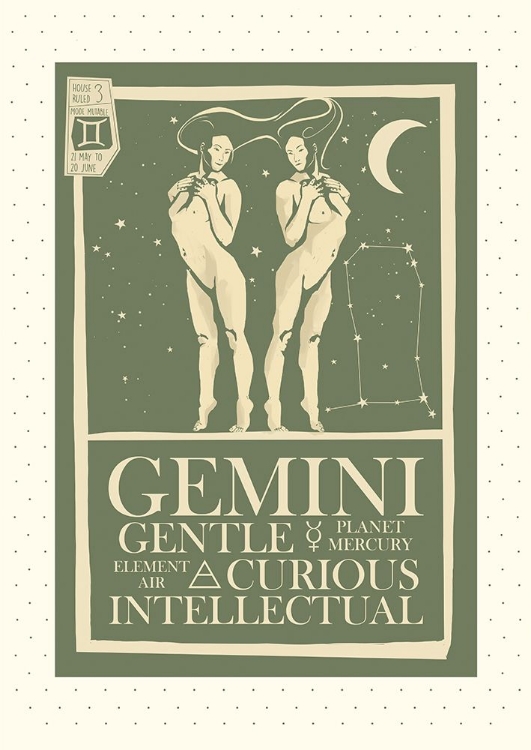 Somerset House - Images. GEMINI ZODIAC POSTER
